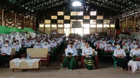 ညောင်တုန်းမြို့နယ်တွင် အလယ်တန်းအဆင့် Grade 8 သင်ရိုးသစ် သင်တန်းဖွင့်ပ