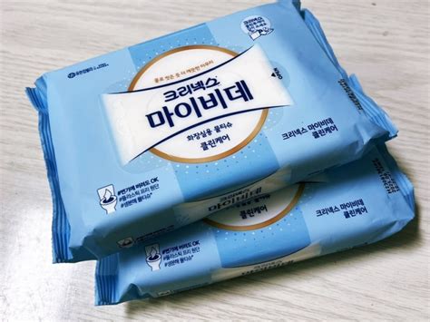 뉴 크리넥스 마이비데 클린케어 깔끔한 뒷처리 변기에 버려도 되는 물티슈 진짜 핵꿀템 꼭 필요해요 🤣😆 네이버 블로그