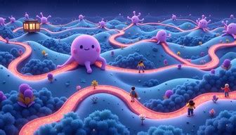 Free Neural Adventure Playground Image Neurons Playground Whimsical