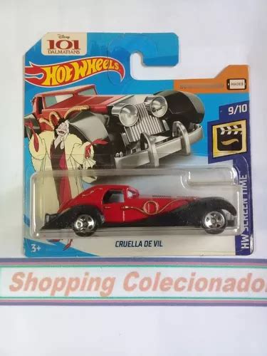 Hot Wheels Cruella De Vil Dalmatas Frete grátis
