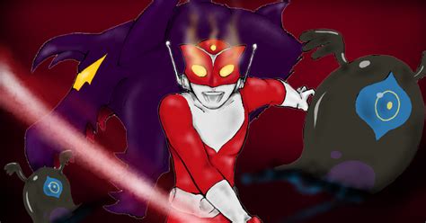 怪獣娘〜ウルトラ怪獣擬人化計画〜 シャドウ殲滅 ドルシャークのイラスト Pixiv