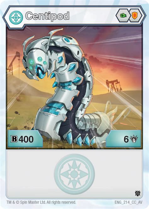Haos Centipod Armored Elite The Bakugan Wiki