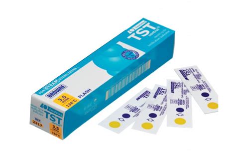 Browne Tst Control Indicator Test Strips 134c 3 5min Flash Pkt 200