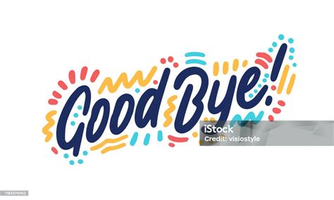 Faremell0201 굿바이 낱말에 대한 스톡 벡터 아트 및 기타 이미지 굿바이 낱말 행운 손 Istock