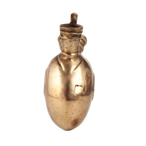 Mango Shaped Brass Hookah Base