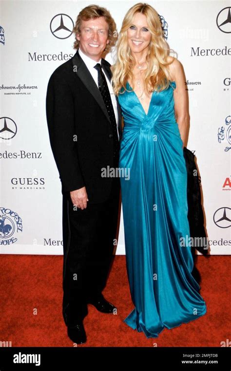 Simon Lythgoe And Alana Stewart Arrive At Mercedes Benz Presents The