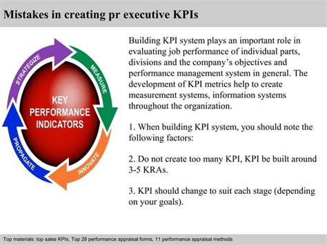 Pr Executive Kpi Ppt