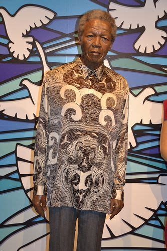 Nelson Mandela Madame Tussauds Wax Museum Tussauds London