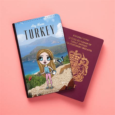 Claireabella Passport Covers Toxic Fox