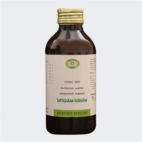 Saptasaram Kashayam (200ml)- Avn Ayurveda - AyurCentral Online