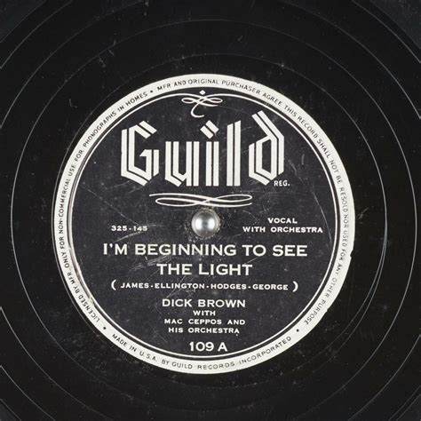 Im Beginning To See The Light Dick Brown Free Download Borrow And Streaming Internet