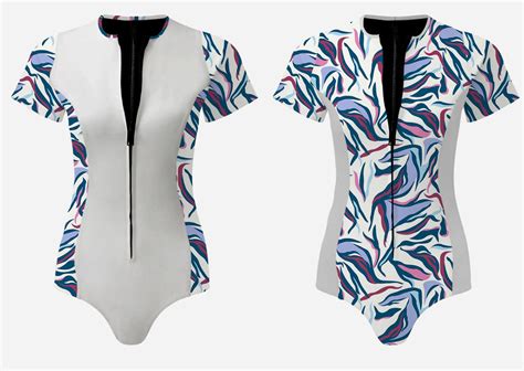 Beachwear Pattern Design On Behance
