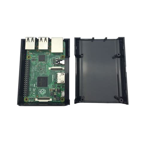 Купити Корпус для Raspberry Pi 3 чорний в Україні - MiniComp