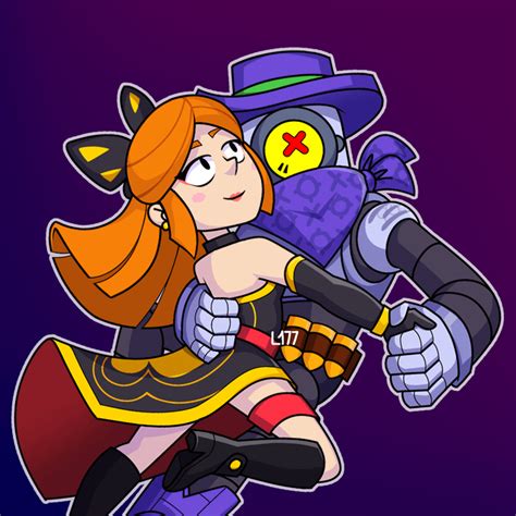 Mariposa Piper X Ricochet Fanart Rbrawlstars