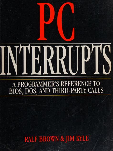 pc interrupts a programmer s reference to bios d 241121 120110 pdf dos ibm pc