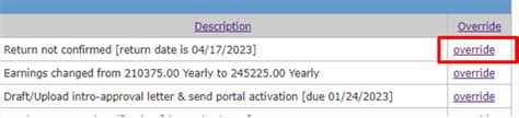 Audit Tool The Override Function Guru