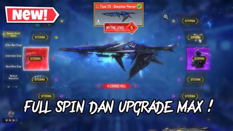 Full Spin Lucky Draw Mythic Type 25 Dan Upgrade Max Codm Youtube