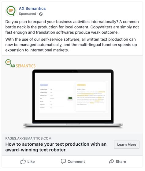 Ax Semantics Write Like A Machine Tjpa