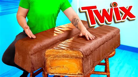 Géant Twix Comment faire le plus grand du monde DIY Twix par VANZAI