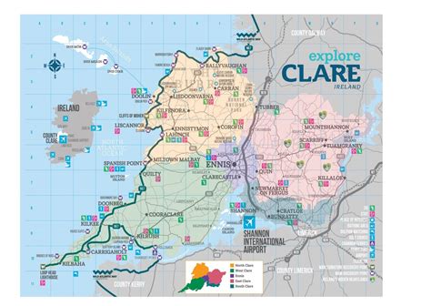 Map Of County Clare