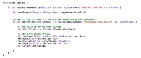 How To Pick Photos From The Camera Or Photo Library And Use Them In Sprite Kit With Swift