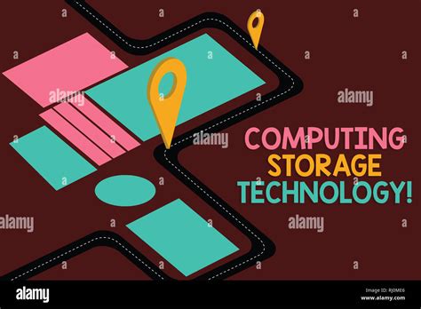 Conceptual Hand Writing Showing Computing Storage Technology Business Photo Showcasing
