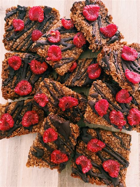 Raspberry Flapjack Recipe Healthy Home Alqu