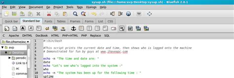 linux mint shell scripting primer part ii i have a pc i have a pc