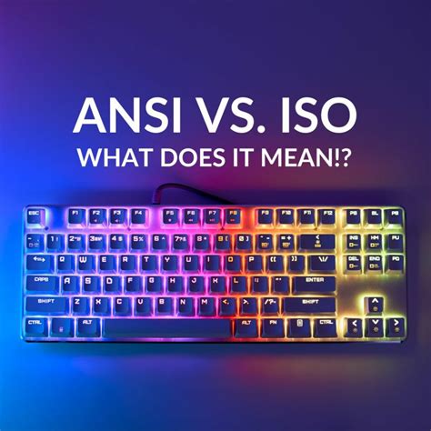 Us Ansi Vs British Iso Keyboards Whats The Difference