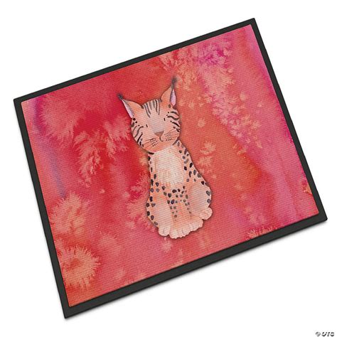 Carolines Treasures Lynx Watercolor Indoor Or Outdoor Mat 24x36 36 X