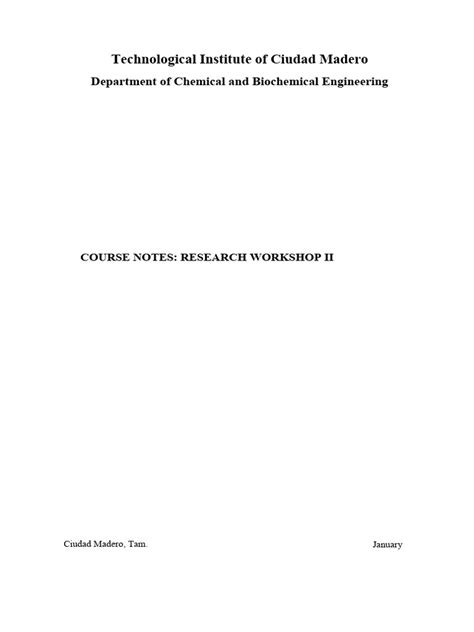 research workshop notes ii pdf validity statistics hypothesis