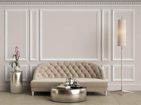 Premium Photo Classic Furniture In Classic Interior With Copy Space