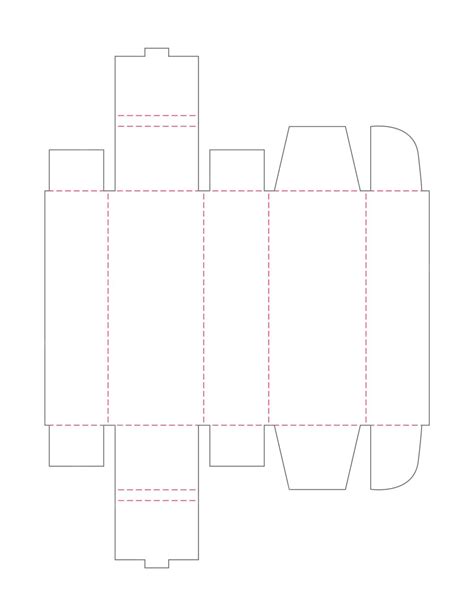Premium Vector Box Packaging Die Cut Template Design D Mockup