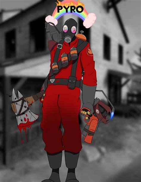 Meet The Pyro Was My Intro To Tf2 Almost 6 Years Ago So I Made Some