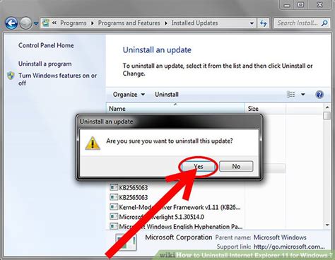 how to uninstall internet explorer 11 for windows 7 7 steps
