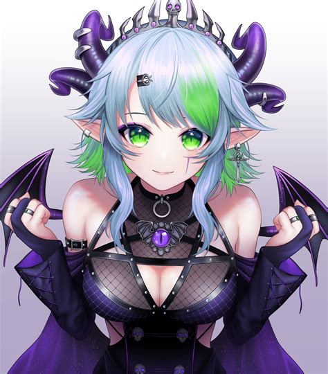 Apricot The Lich And Apricot The Lich Vshojo Drawn By Beslab Official