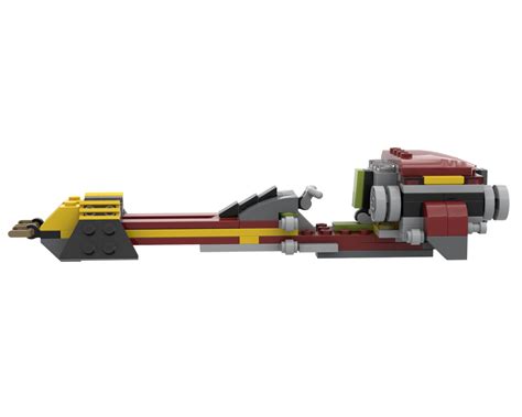 Lego Moc Speeder Bike Lego City Pizza Van Alt Build By Georget93