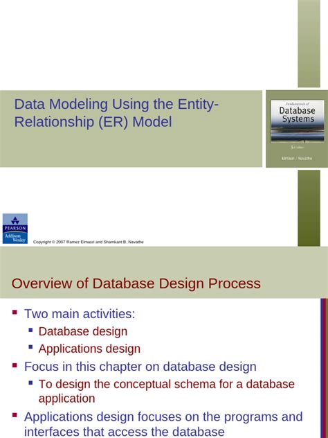3data Modeling Using The Entity Relationship Er Model Pdf