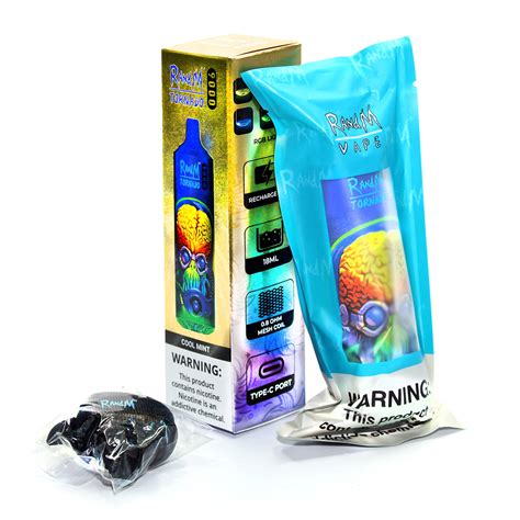 R And M Tornado 9000 Disposable Vape Ricky And Morty 9k Online Ziip Stock
