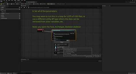 Python Based Import Facialanimation To Unreal Engine Connectors