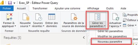 Se Connecter Une Proc Dure Stock E Sql Avec Power Query