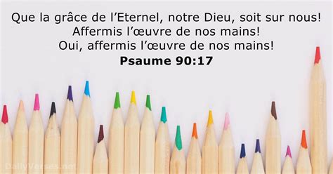 28 Octobre 2022 Verset Biblique Du Jour Psaume 90 17 DailyVerses Net