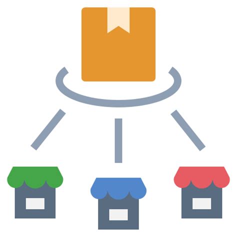 Distribution Generic Flat Icon