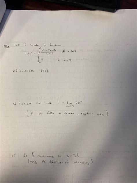 Solved 5 Evaluate The Foltountig Linits If They Exists If A