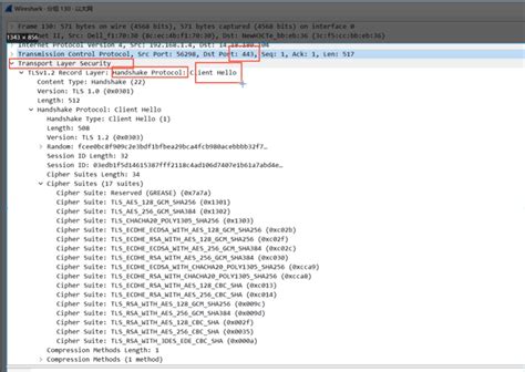Wireshark抓包分析ssl握手的过程 Csdn博客