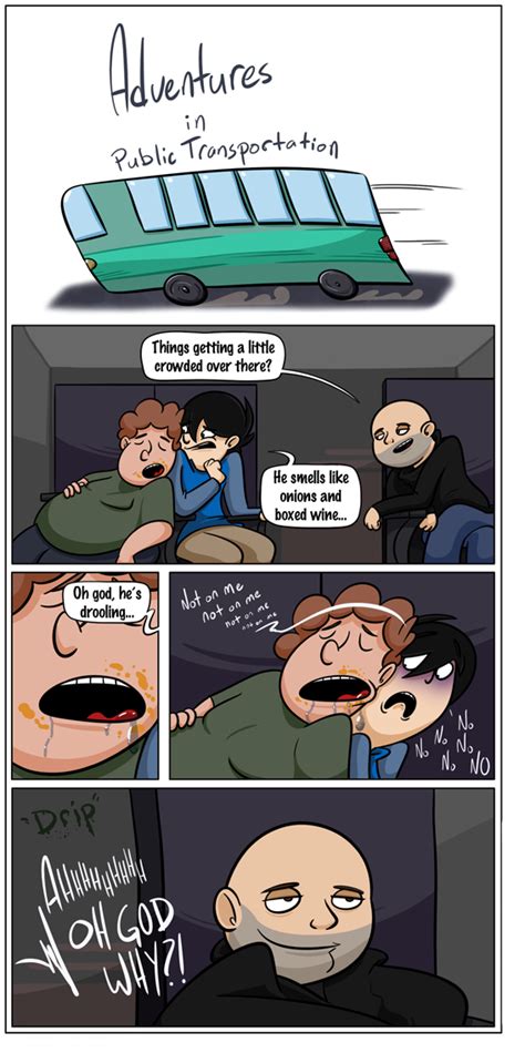 Adventures In Public Transportation Comics Corpseruncomics Seat