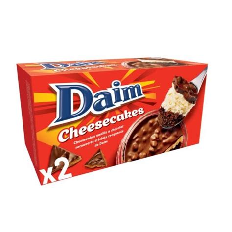 Daim Dessert Cheesecake à La Vanille Et Au Chocolat Daim