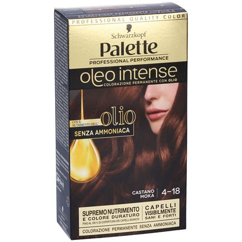 Schwarzkopf Palette Oleo Intense Tinta 4 18 Castano Moka 173 G Redcare