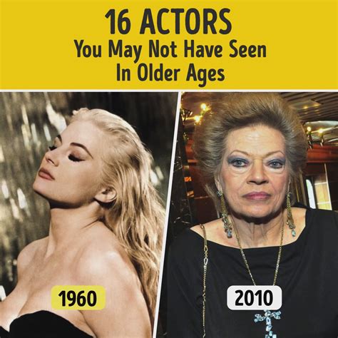 16 Actors You May Not Have Seen In Older Ages 16 Actors You May Not