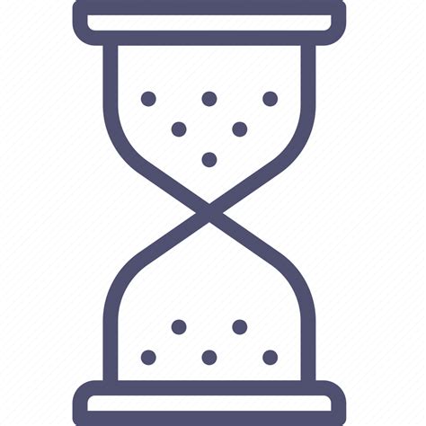 Clock Hourglass Loading Sand Time Waiting Icon Download On